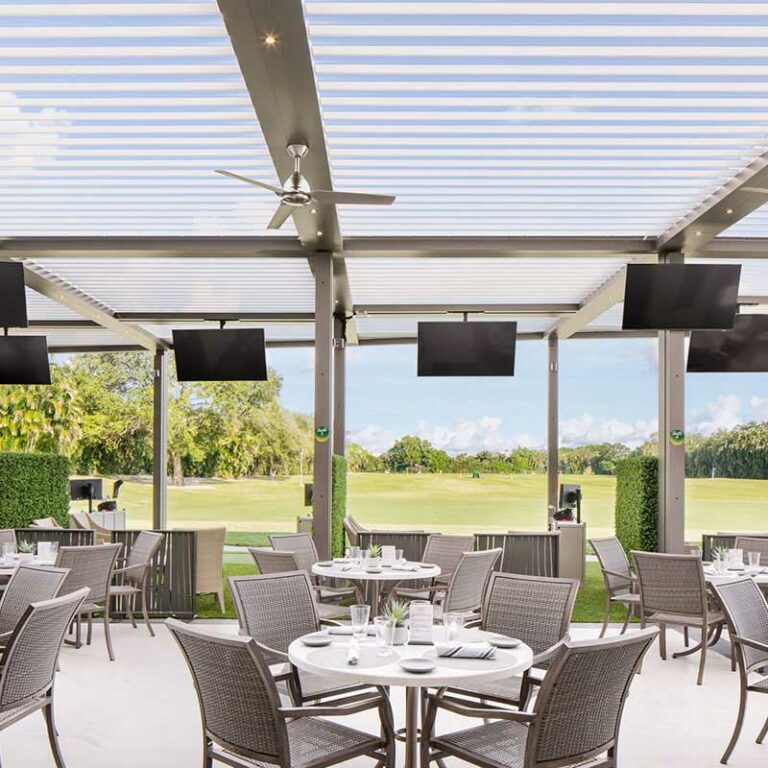 R-BLADE Pergola - Azenco Pergolas Houston